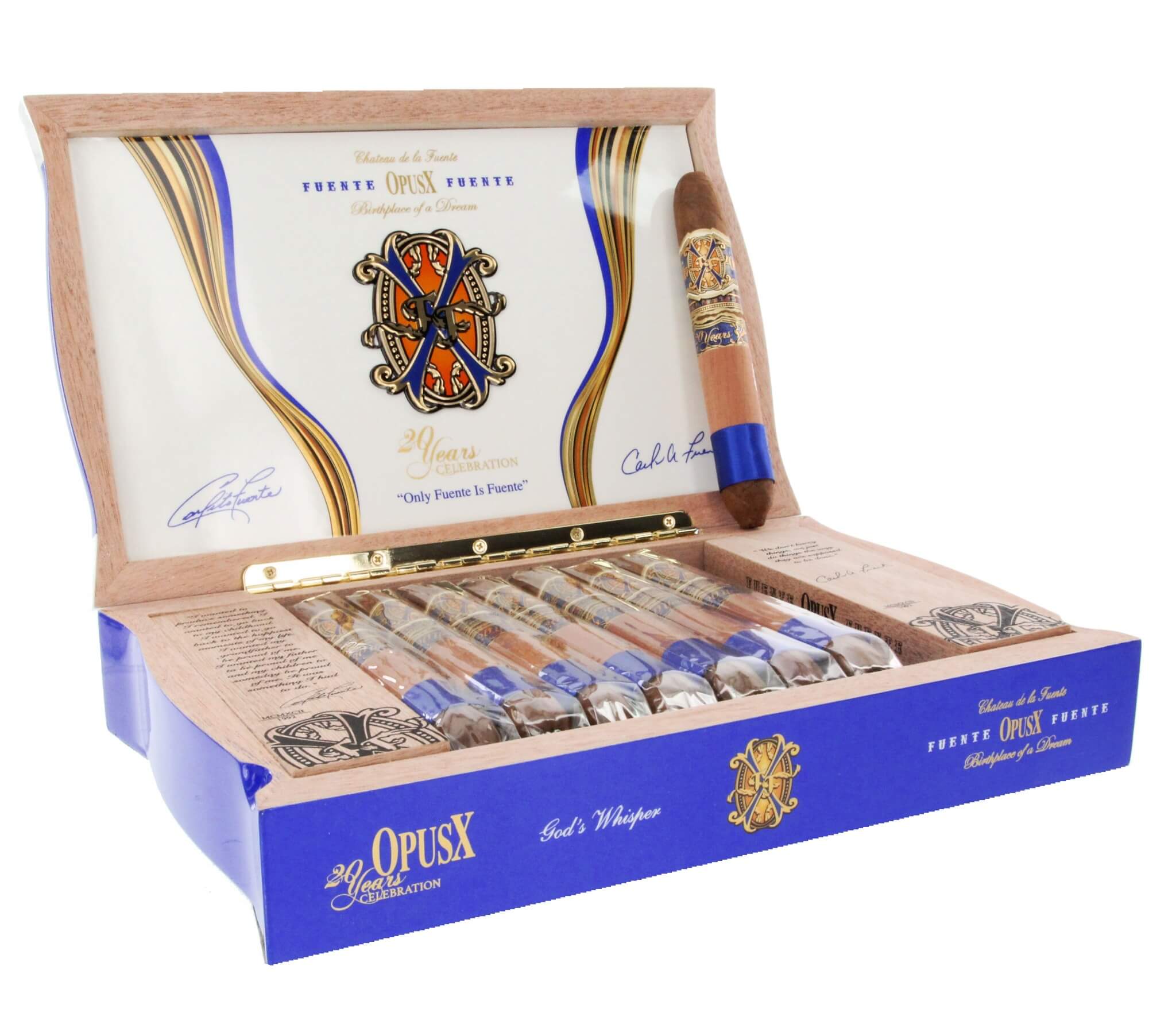 Arturo Fuente Opus X 20th Anniversary God's Whisper - Cuban Lou's Cigar ...
